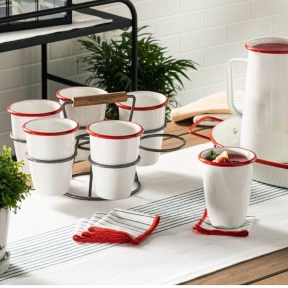 Hearth & Hand | Dining | Nwt Hearth And Hand With Magnolia Drink Caddy ...